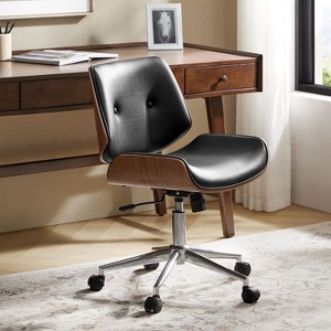 Upton 360-degree Swivel Adjustable Office Chair with A Wide and Sturdy ...