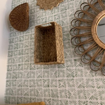 Block Print Tile Wallpaper Sage - Threshold™ : Target