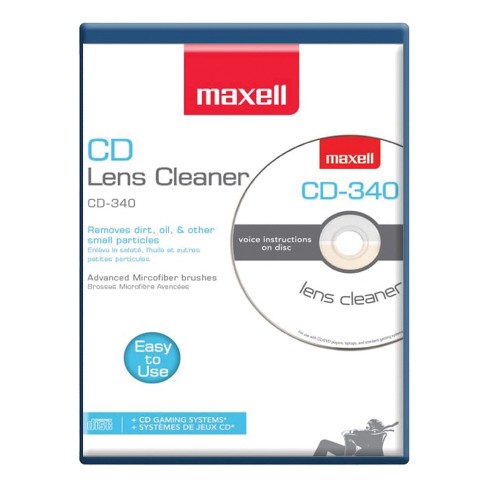 Maxell® Maxlink Pro Cd/dvd Cd-340 Laser Lens Cleaner : Target
