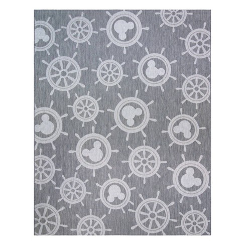 Disney By Gertmenian: Mickey Mouse Maritime Rug For Patio & Backyard, 6 ...