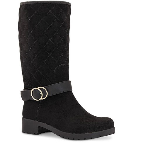 Ulan Women's Waterproof Quilted Boots By Ulan 2746 : Target