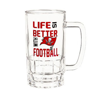 Glass Tankard Cup, With Gift Box, Tampa Bay Buccaneers : Target