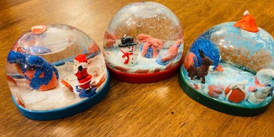 Creativity For Kids Make Your Own Holiday Snow Globes : Target