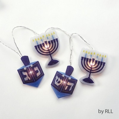 Rite Lite 24" Hanukkah Inflatable Smiley Face Dreidel Decoration - Blue ...