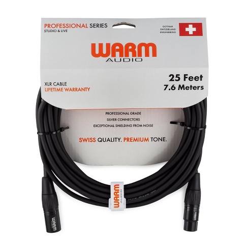 Warm Audio Pro Series Xlr Female To Xlr Male Microphone Cable - 25-foot ...