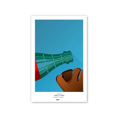 Mlb San Francisco Giants Oracle Park Art Poster : Target