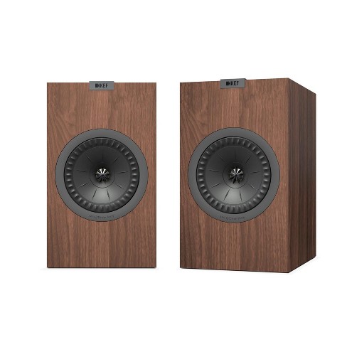 Kef Q350 Bookshelf Speakers - Walnut : Target