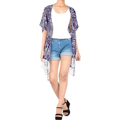 La Leela Women's Summer Open Front Vacation Beachwear Bathing Suit Boho ...