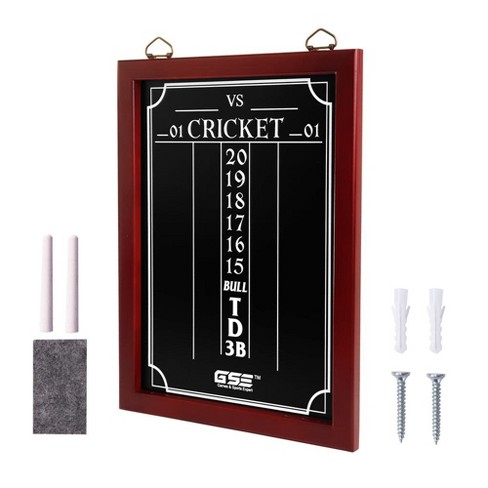 Large Chalk Dart Scoreboard With Chalks : Target