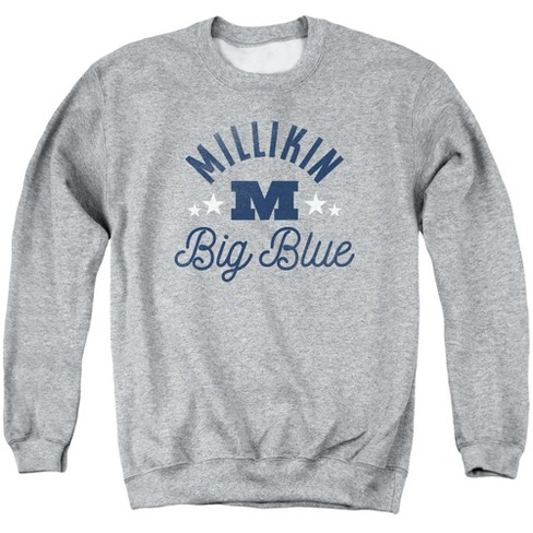 Millikin University Official Big Blue Adult Crewneck Sweatshirt ...