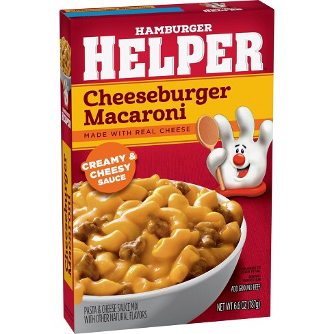 Hamburger Helper Cheeseburger Macaroni - 6.6oz : Target