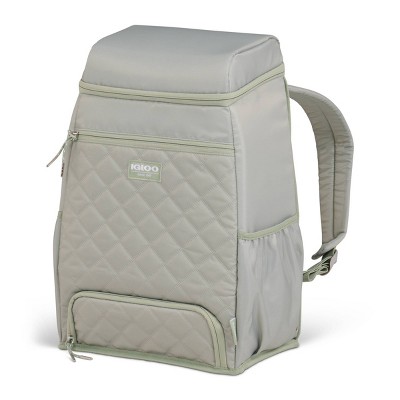 Igloo Luxe Dual Compartment Cooler Backpack - Black : Target