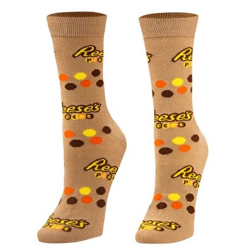 Crazy Socks, Reese's Pieces, Funny Novelty Socks, Medium : Target