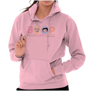 Boop Life Cute Betty Pudgy Adorable Hoodie Sweatshirt Women Licensed ...