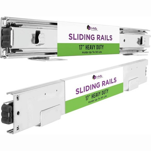Hold N’ Storage Sliding Rails - Pair Of Heavy Duty Drawer Rails With ...