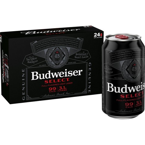 Budweiser Select Beer - 24pk/12 Fl Oz Cans : Target