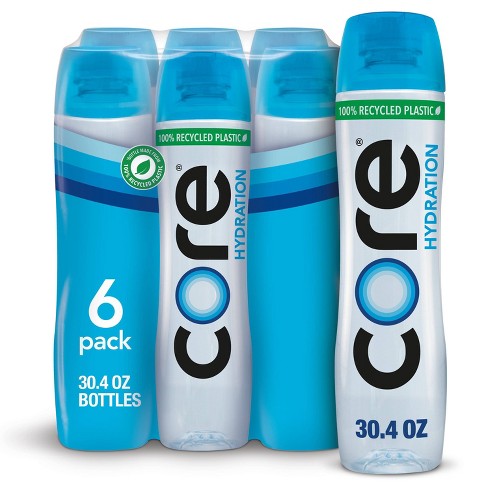 Core Hydration Purified Water - 6pk/30.4 Fl Oz Bottles : Target