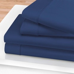 600 Thread Count Cotton 4pc Deep-pocket Sheet Set - Tribeca Living : Target