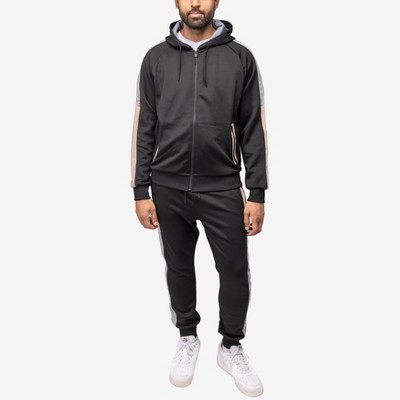Cultura Men's Zip Up Hoodie Track Suit : Target