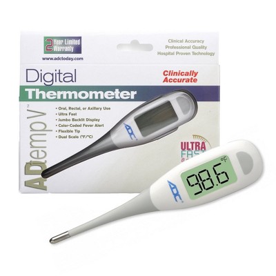 Adtemp Oral & Rectal Digital Thermometer Stick 8 Second : Target