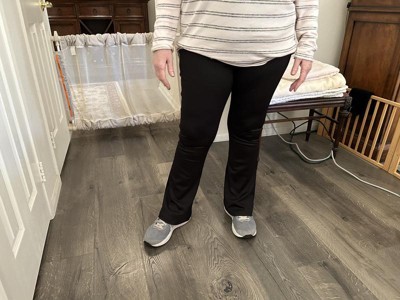 Women's High Waisted Flare Leggings With Ruched Waistband - A New Day ...