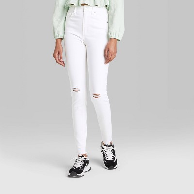 White Skinny Jeans Womens : Target