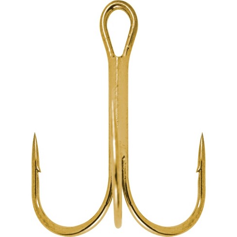 Southbend Size 14 Gold Treble Fishing Hooks (25-pack) 25gt-14 : Target