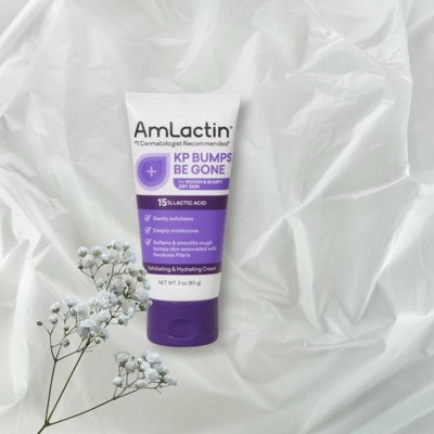 Amlactin Kp Bumps Be Gone Hydrating Body Lotion - Unscented - 3oz : Target