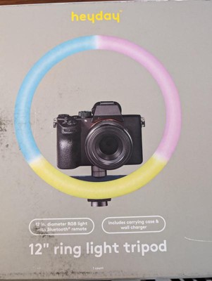12" Rgb Ring Light With Tripod - Heyday™ Dark Blue : Target