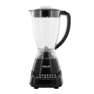 Better Chef 400-Watt 10-Speed Blender W/ BPA-Free Blending Jar in Black ...