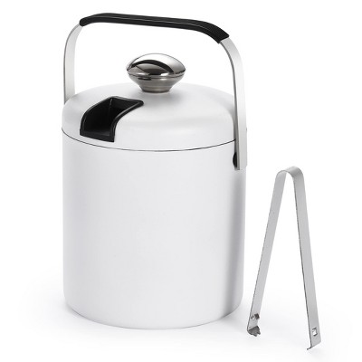 Metal Ice Bucket With Tongs Gold - Threshold™ : Target