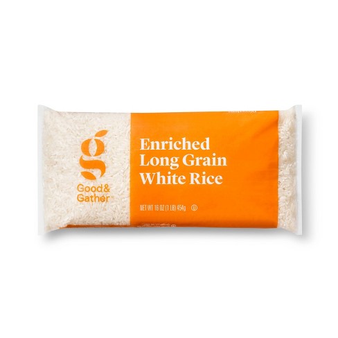 Enriched Long Grain White Rice - 1lb - Good & Gather™ : Target