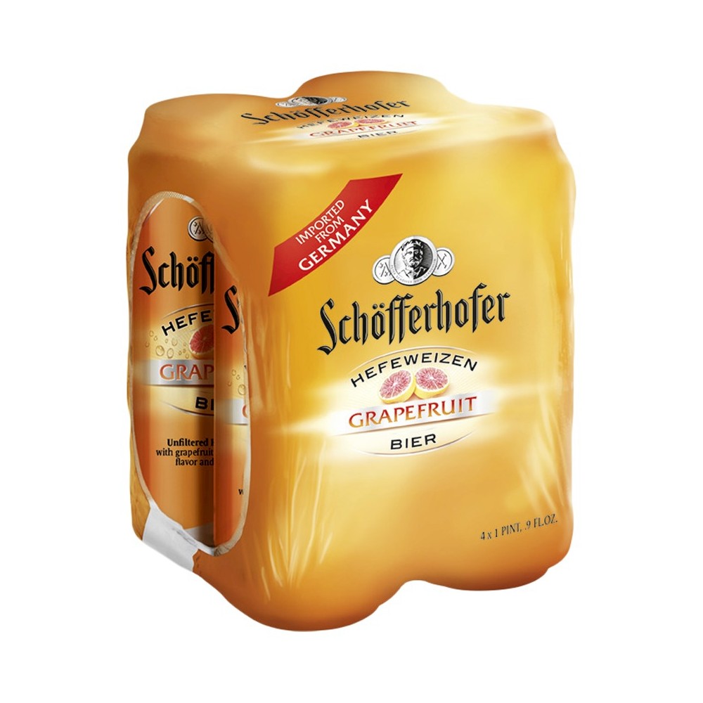 UPC 042572044044 - Schofferhofer Grapefruit - 4pk/12 fl oz Cans ...