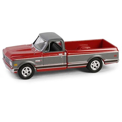 1972 Chevrolet Cheyenne C10 Short Bed Truck Ruby Red and Gunmetal Gray ...