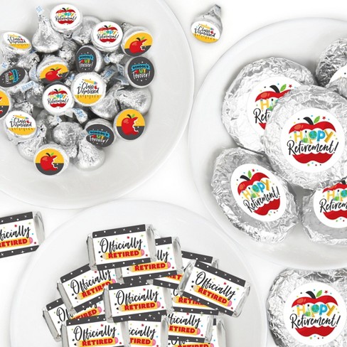 Big Dot Of Happiness Teacher Retirement - Happy Retirement Party Candy ...