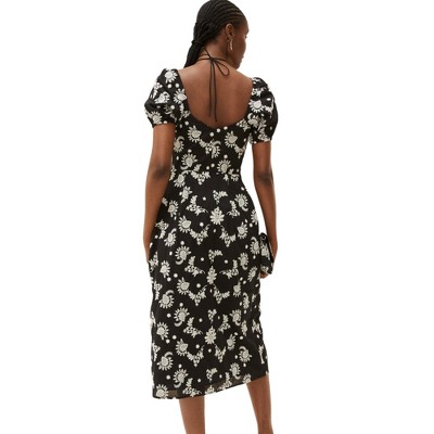Hibiscus Lace Midi Dress : Hibiscus Lace Midi Dressblack4 : Target