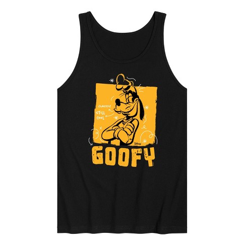 Men's Disney Goofy Still Cool Graphic Tank Top - Black - Large : Target