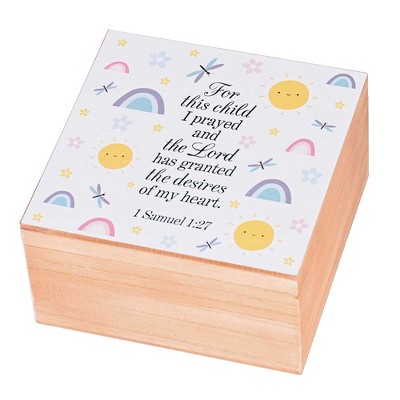 Dicksons Cardinal - I Live On, Brown/Red 9.38 Inch MDF Wood Keepsake ...