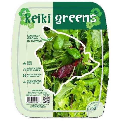 Keiki Greens Spring Mix - 4oz : Target