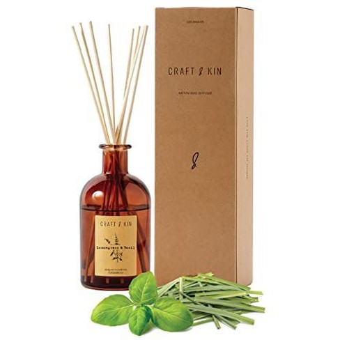 Craft & Kin Aromatherapy Scented Oil Reed Diffuser Set : Target