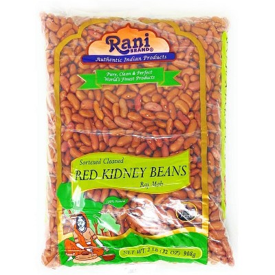 Red Kidney Beans (rajmah Beans) Light - 32oz (2lbs) 908g - Rani Brand ...