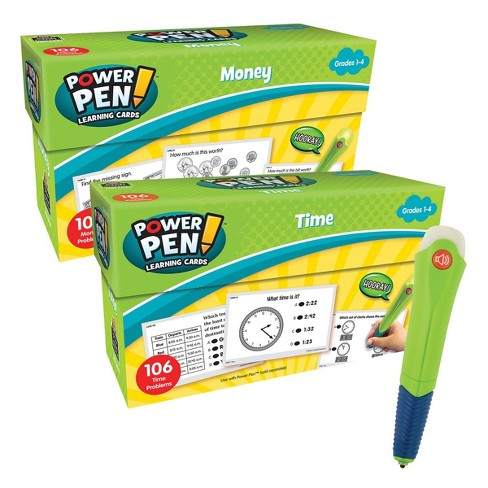 Kaplan Early Learning Power Pen Learning Math Quiz Card Set : Target