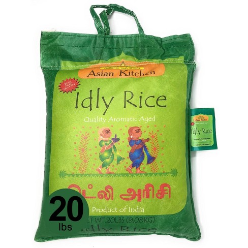 Asian Kitchen Idly Rice - 20lbs (9.08kg) - Rani Brand Authentic Indian ...