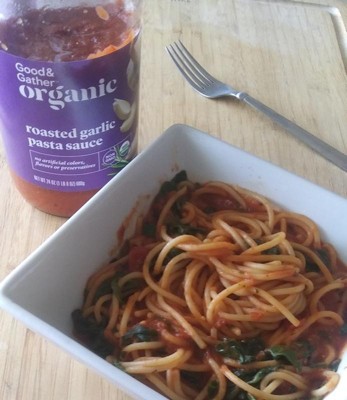 Organic Roasted Garlic Pasta Sauce 24oz - Good & Gather™ : Target