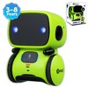 Contixo R1 Interactive Robot Toy, Voice Control, Dancing, Singing, Ages ...