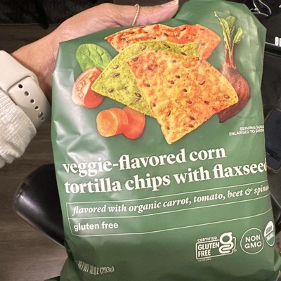 Organic Veggie Tortilla Chips - 10oz - Good & Gather™ : Target