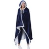 Catalonia Hooded Blanket Cape | Wearable Blanket Wrap With Hand Pockets ...