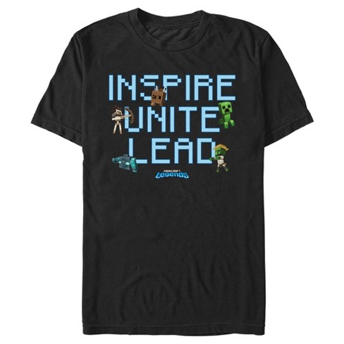 Men's Minecraft Legends Inspire Unite Lead T-shirt : Target