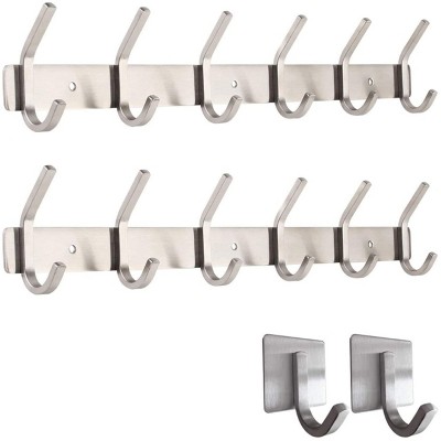 Umbra Flip Wall Mounted Coat Rack Gray : Target