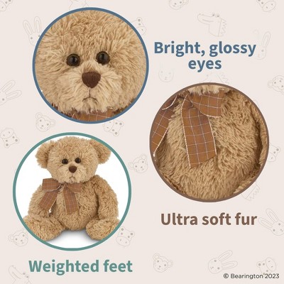 Bearington Theodore The Brown Teddy Bear Plush, 17 Inch Bear Stuffed ...